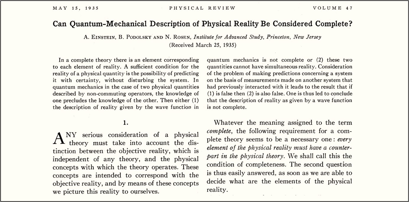 Quantum entanglement history I – THE PHYSICS DETECTIVE